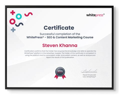 Seo And Content Marketing Course By Whitepress