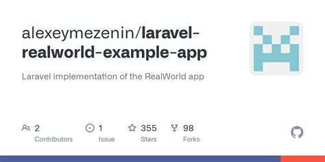 Laravel Realworld Example Appserverphp At Main · Alexeymezeninlaravel Realworld Example App