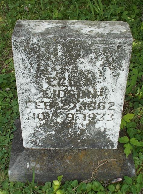 Eliza Pope Eidson 1862 1933 Memorial Find A Grave