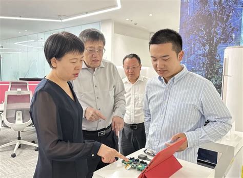尹丽波刘立武等一行调研芯原海南