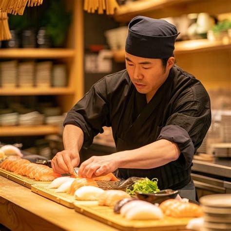 Free Sushi Chef Working Image Sushi Chef Cuisine Download At