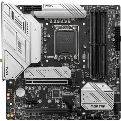 Mag B760m Mortar Wifi Carte Mère Micro Atx Pour Processeurs Intel