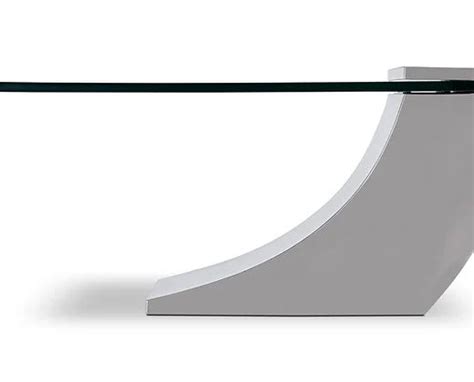 Sheres Clasp Cocktail Table Stainless Steel