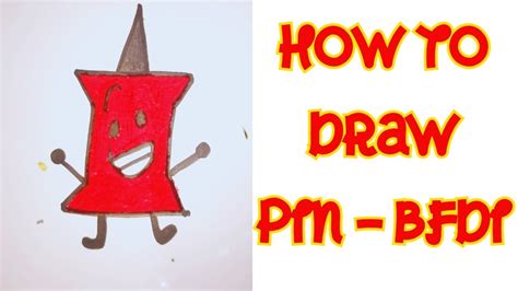 Easy Step By Step Guide Drawing Pin From Battle For Dream Island