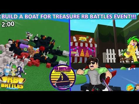 RB BATTLES BUILD A BOAT FOR TREASURE EVENT Season 3 YouTube