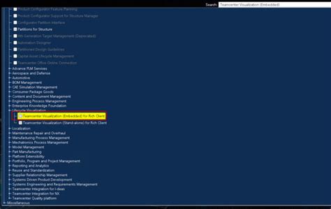 Teamcenter Visualization Embedded For Rich Client