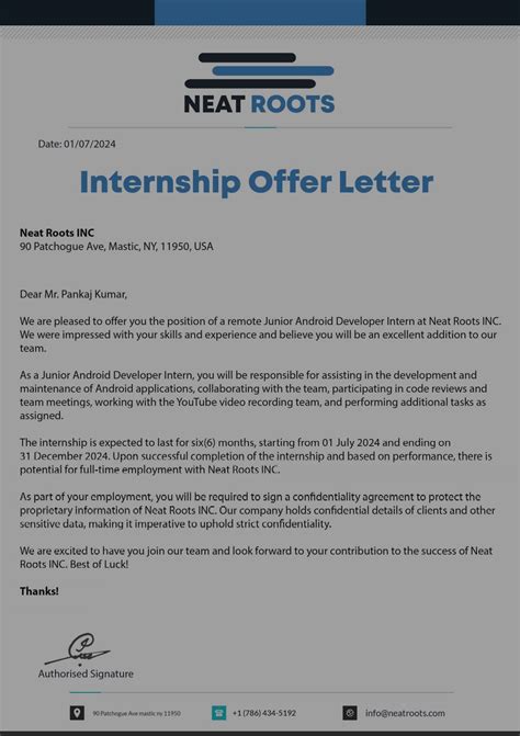 Pankaj Kumar On Linkedin Internship Androiddevelopment Neatroots