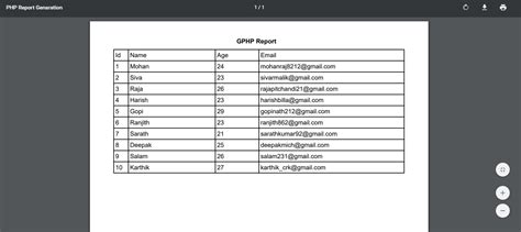 Github Ganeshkavharphp Mysql To Pdf Report Make A Easily Report