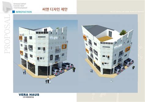 갈매지구 상가주택 신축공사 설계 주요구조 철근콘크리트지붕구조 경사슬라브 리얼징크마감대지면적 2600㎡건폐율 5995