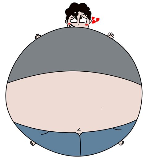 Me Inflated By Puffyovidio16 On Deviantart