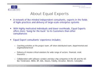 Scaling Agile Distributed Development PDF Management Consulting Industry Industries