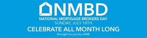 National Mortgage Brokers Day Aime Group