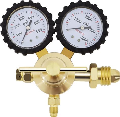 Nitrogen Regulator 0 600psi Cga580 Inlet14 Male Flare Output