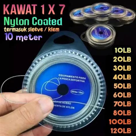 Kawat Pancing Kawat Seling Anti Gigi Tajam Barracuda Tengiri Lazada Indonesia