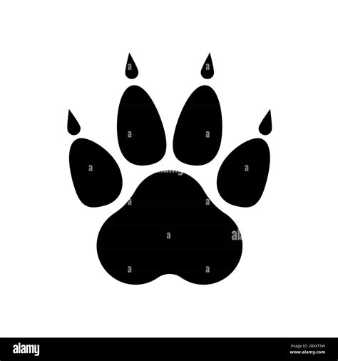 Paw Print Vector Stock Vector Image And Art Alamy