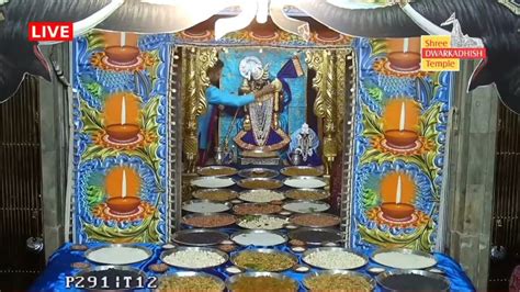 Dwarkadhish Live Ankut Darshan Youtube