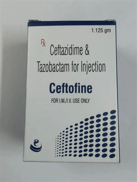 Ceftazidime Tazobactam Injection 1 125gm At ₹ 400 Vial In Lucknow Id 2853764579662