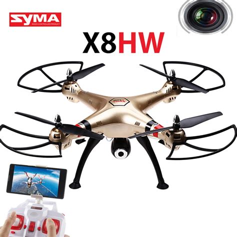 Syma X8hw Fpv Rc Quadcopter Drone With Wifi Camera 2 4g 4ch 6axis Rc
