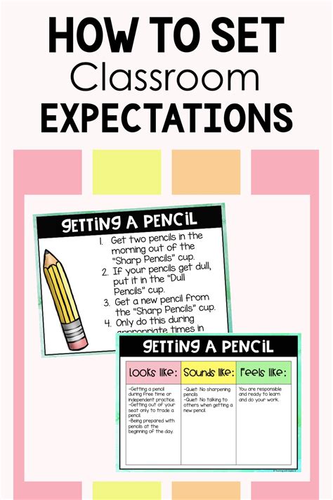 Elementary Classroom Expectations Pe Expectations Virtual Class Rules