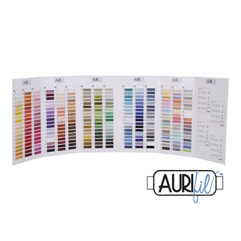 Aurifil Thread Colour Chart