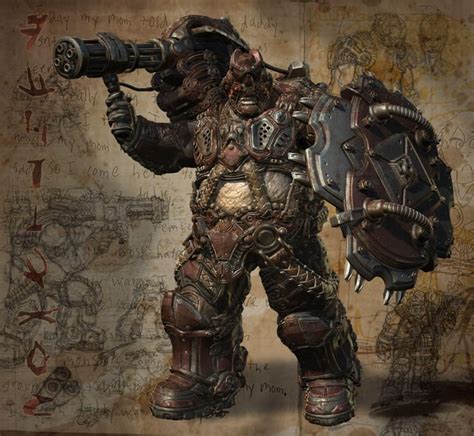 Check Out This Gears Of War Fan Concept Art 🔥locust Decimator Derek