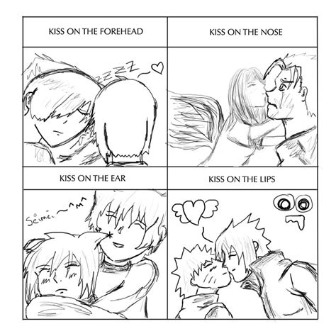Cute Kiss Meme By Tear Drop01 On Deviantart