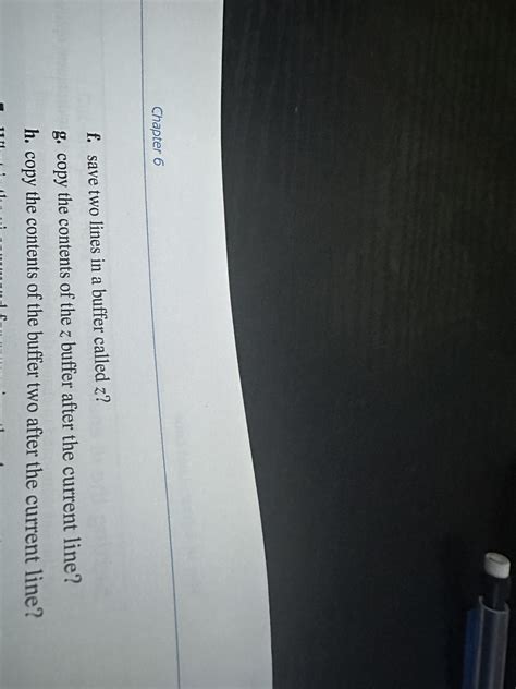 Solved 1 What Is The Command Line To Open A File Named Xyz