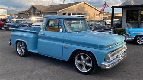 1966 Chevrolet C 10 A Clean Black 1966 Chevy C 10 Street Trucks