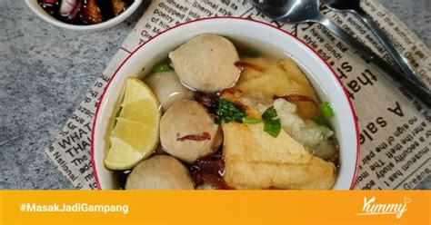 Resep Tahu Aci Bakso Kuah Sederhana Rumahan Di Yummy App