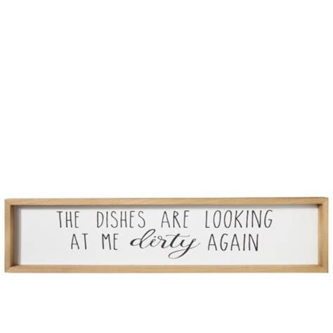 Urban Trends Collection 17131 Wood Rectangle Wall Decor With Cursive