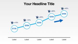 Download Data Driven Line Chart Templates PresoMakeover