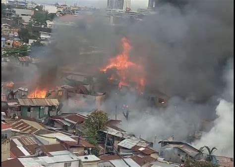 Huge Fire Hits Sambag Dos Cebu City