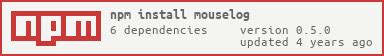 Github Microsoft Mouselog A Web Based Tool For Logging Visualizing And Analyzing Mouse