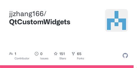 Github Jjzhang Qtcustomwidgets