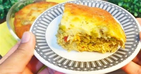 Receita Fit Torta De Frango Sem Farinha De Trigo