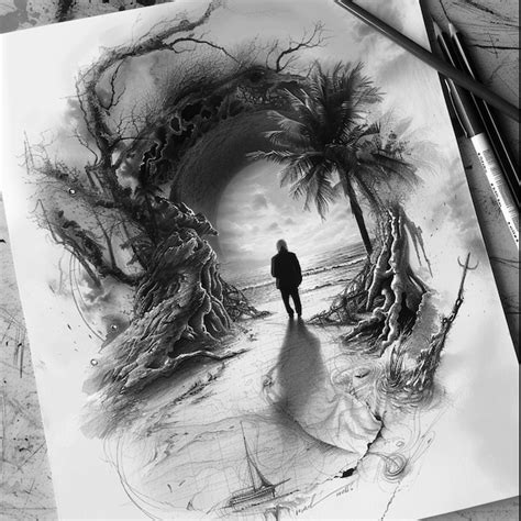 Sketching Illustration Premium Ai Generated Image