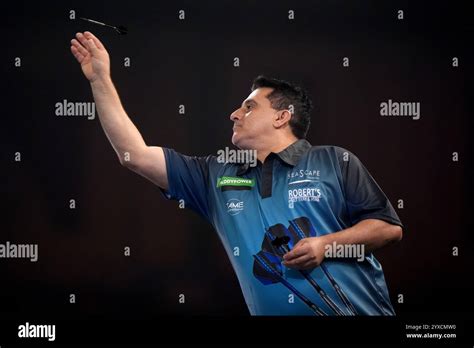 Joe Comito During His First Round Match Against Thibault Tricole On Day One Of The Paddy Power