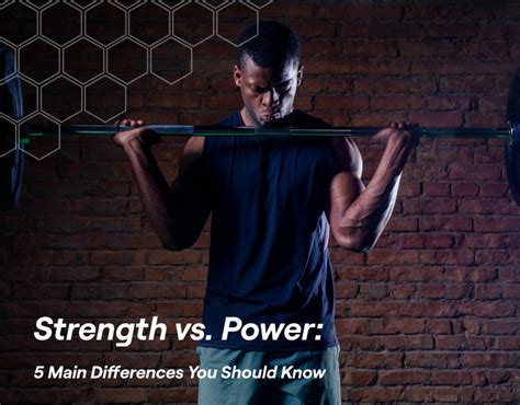 Strength Vs Power 5 Main Differences You Should Know Fitbod