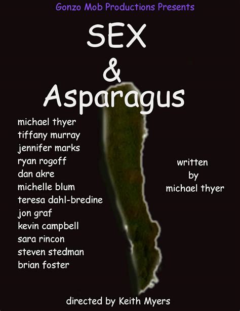 Sex And Asparagus Video 2003 News Imdb