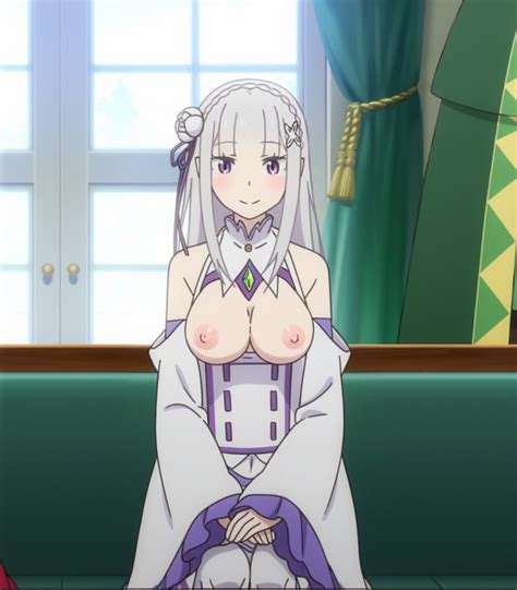 Emilia Rezero Rezero Kara Hajimeru Isekai Seikatsu Anime
