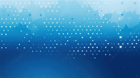 Vector Halftone Star Patterns With Curved Smooth Border On Blue