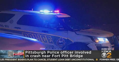 Pittsburgh Police Officer Involved In Overnight Crash Cbs Pittsburgh