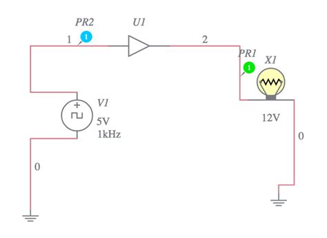 Clock Voltage Test Multisim Live