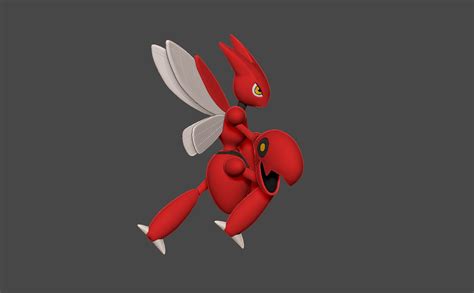 Fichier Stl Pokemon Scizor 🐉・modèle à Imprimer En 3d à Télécharger・cults