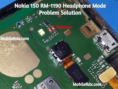 Nokia 150 RM 1190 Headphone Mode Problem Handfree Icon Solution