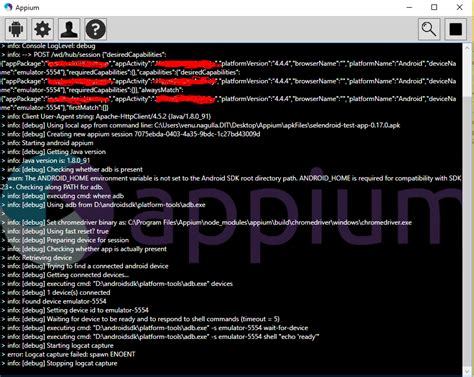Appium Is Not Recognizing The Emulator Stack Overflow