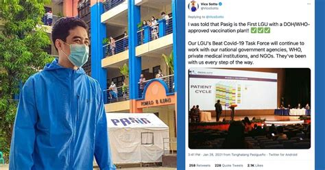 Pasig Hailed As Model City For Effectual COVID Response Vaccine Program PhilSTAR Life