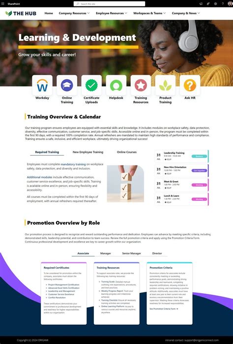 15 Modern Sharepoint Intranet Site Examples For 2024 — Origami Sharepoint Sharepoint Intranet