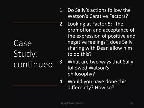 Jean Watson Theory Of Human Caring Pptx