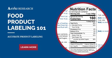 Esha Research On Linkedin Food Product Labeling And Packaging 101 14